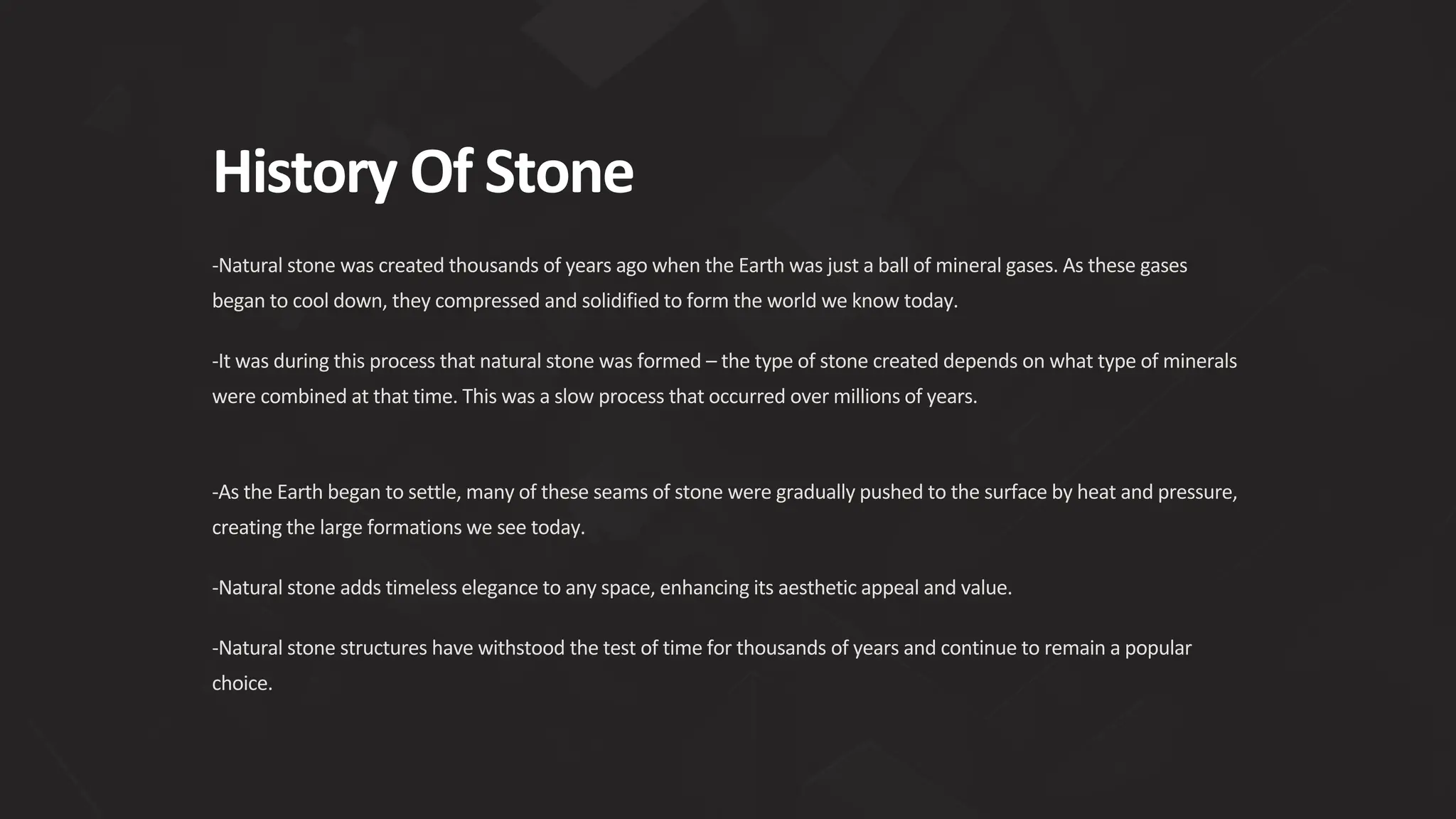 Stone and Details about the stone and types of all natural and man-made ...