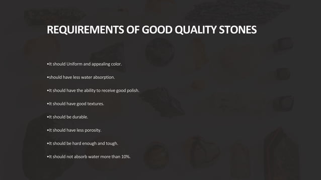 Stone and Details about the stone and types of all natural and man-made ...