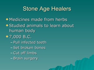 Stone Age Healers Cave Art | PPT
