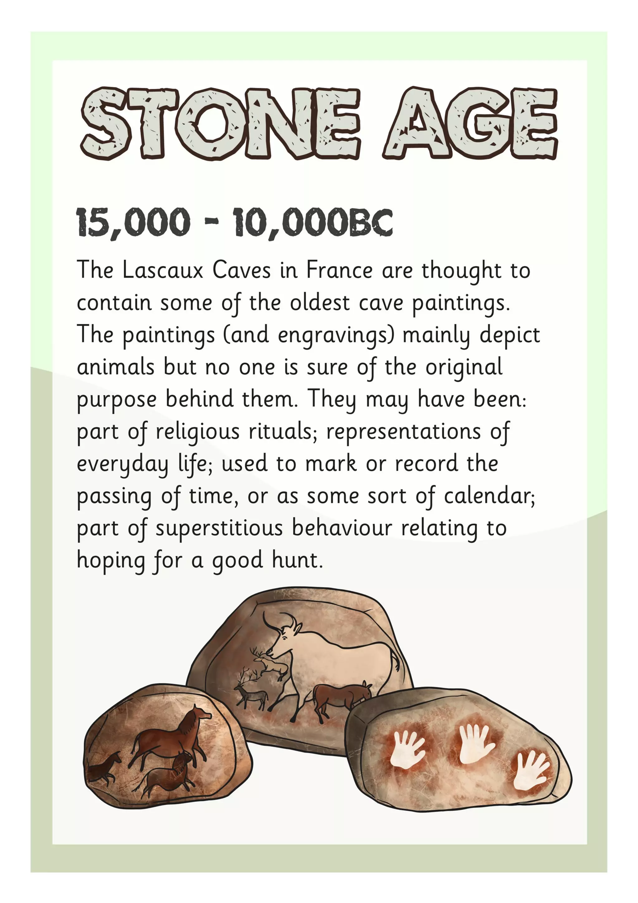 Stone age-timeline-posters | PDF