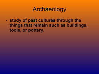 Stone Age Vocabulary | PPT