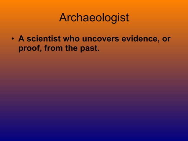 Stone Age Vocabulary | PPT | Science