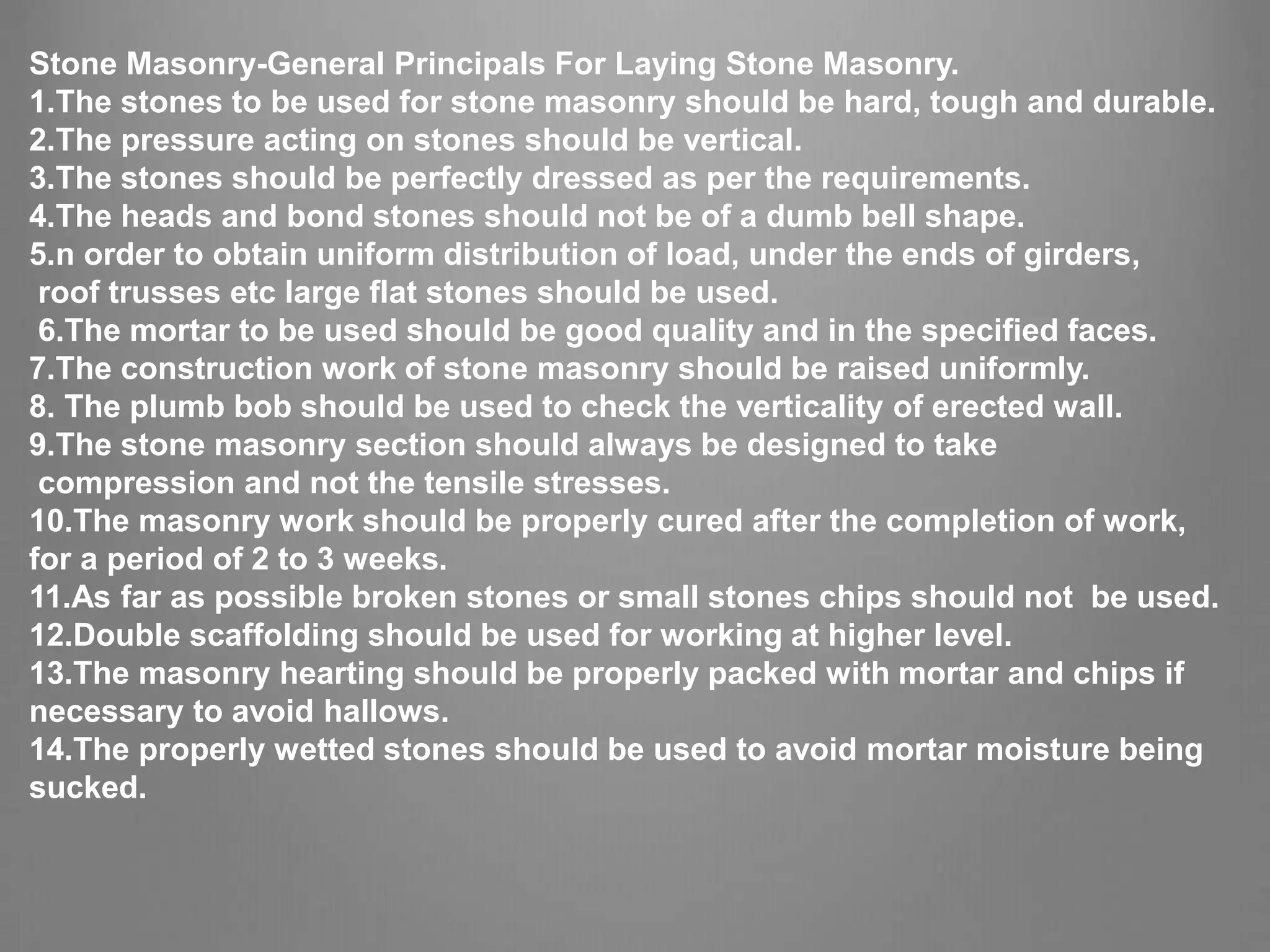 Stone as a building material. | PPTX