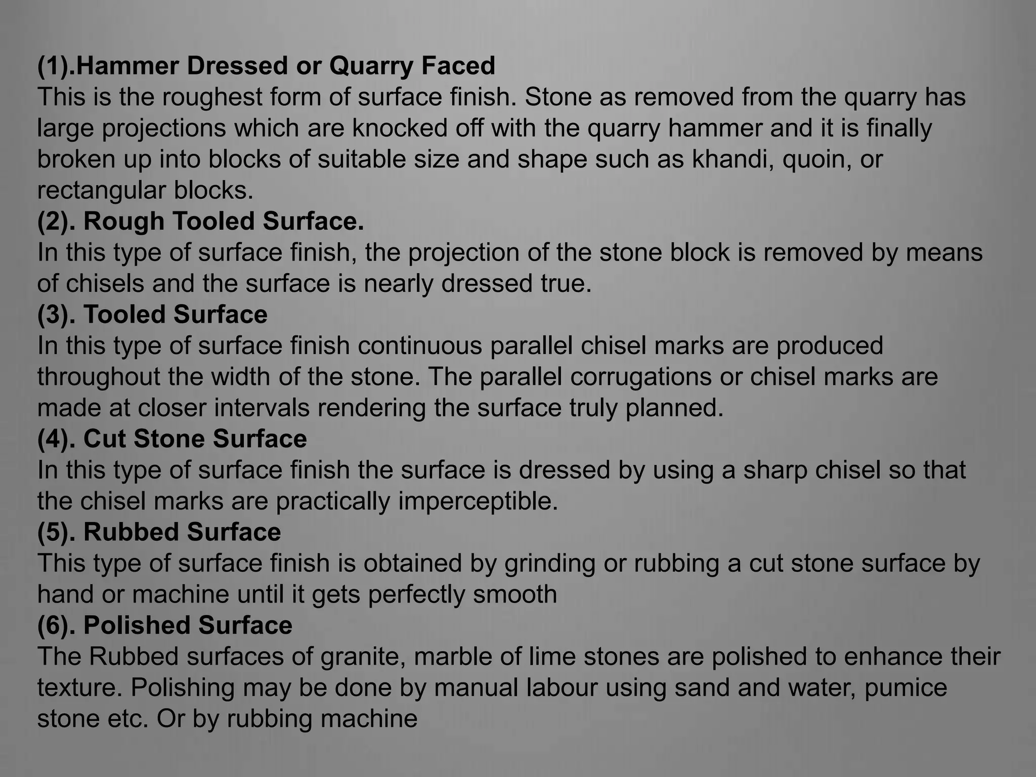 Stone as a building material. | PPTX