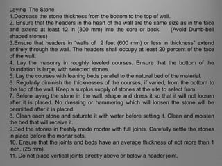 Stone as a building material. | PPTX