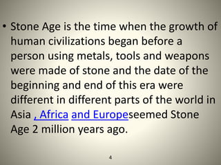 Stone age | PPTX