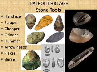 Mesolithic Age Stone Tools
