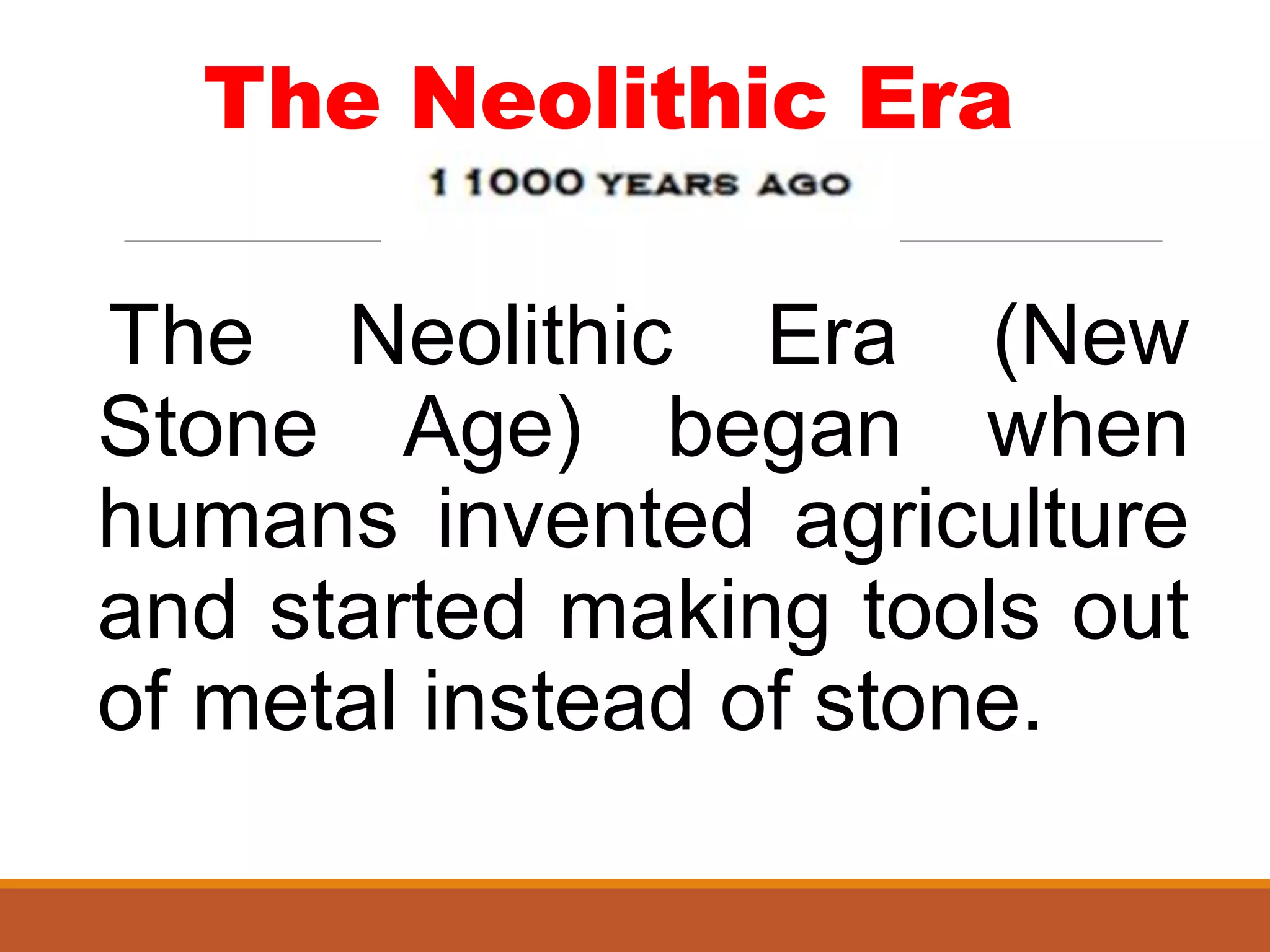 STONE AGE (UCSP) | PPTX