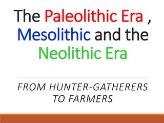 STONE AGE (UCSP) | PPTX