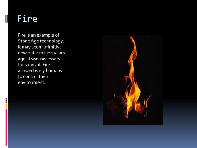 Stone age technology | PPTX