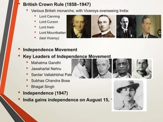 Stone Age to Independence-India History.pptx