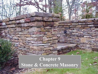 Stone And Reinforced Masonry.ppt