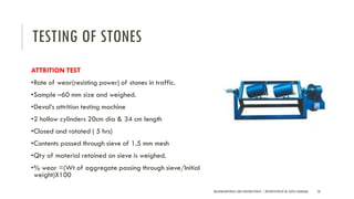 Stone and rocks - Building Materials and Construction | PDF