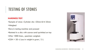 Stone and rocks - Building Materials and Construction | PDF