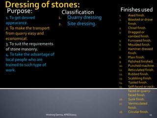 Stone as a building material | PPTX