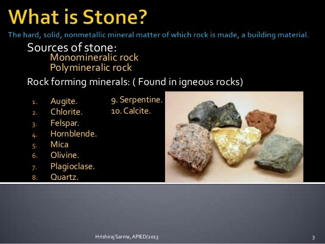 Stone As A Building Material