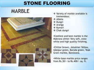 Stone as a building material | PPTX