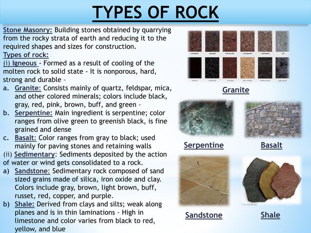 Stone as a building material | PPTX