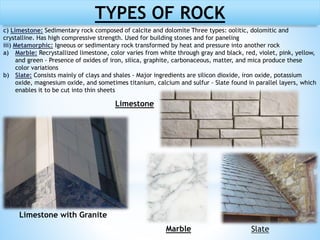Stone as a building material | PPTX