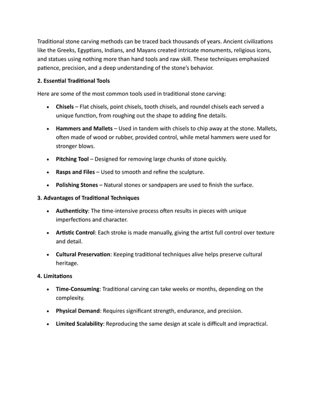 Stone Carving Techniques-Traditional vs Modern Tools.pdf