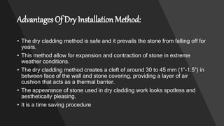 Stone cladding | PPTX