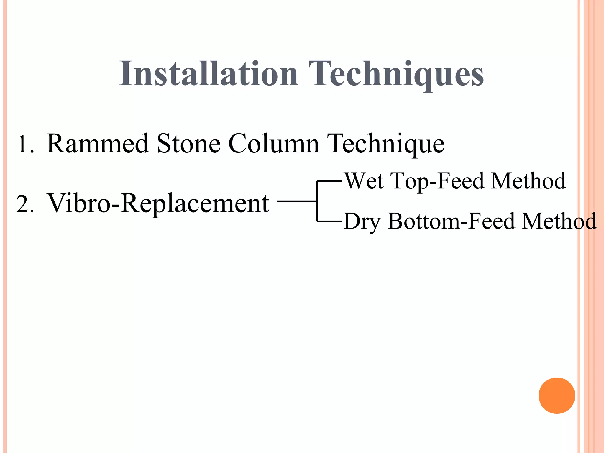 Stone columns - an overview(Ground improvement) | PPT