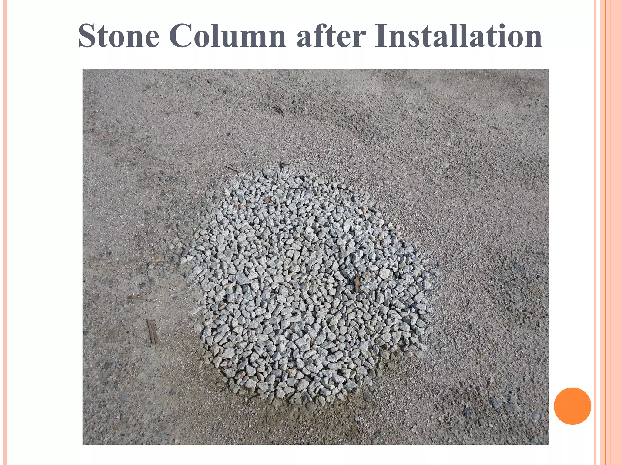 Stone columns - an overview(Ground improvement) | PPT