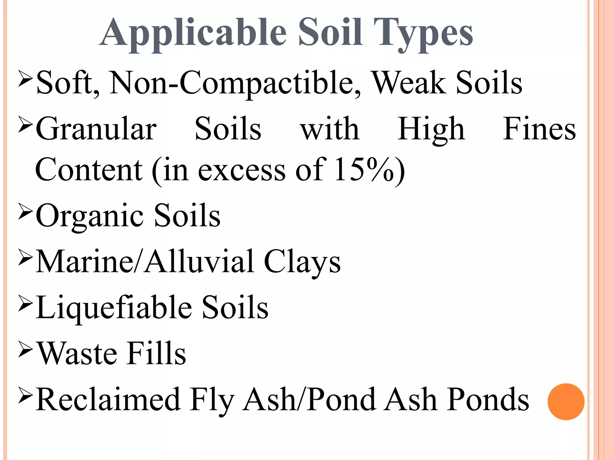 Stone columns - an overview(Ground improvement) | PPT