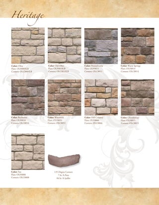 Stone craft brochure Texture for living | PDF