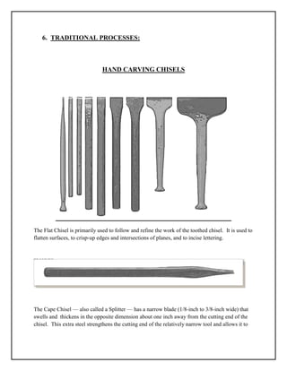 CUTTING TOOLS USED FOR CUTTING OF STONE | PDF