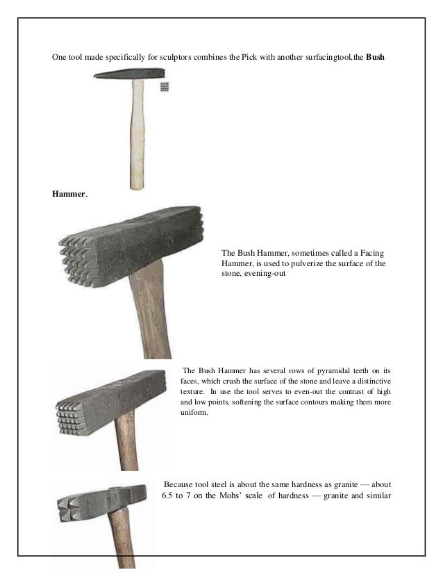 CUTTING TOOLS USED FOR CUTTING OF STONE