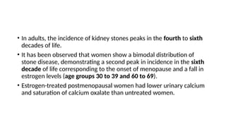 STONE DISEASES : Risk, causes and pathogenesis[Autosaved].pptx