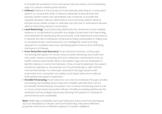 Contrasting High Availability, Fault Tolerance, and Disaster Recovery | PDF
