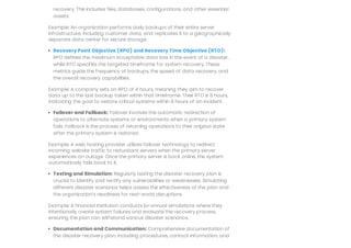 Contrasting High Availability, Fault Tolerance, and Disaster Recovery | PDF