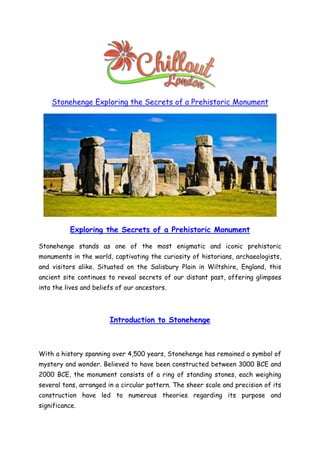 Stonehenge Exploring the Secrets of a Prehistoric Monument.pdf