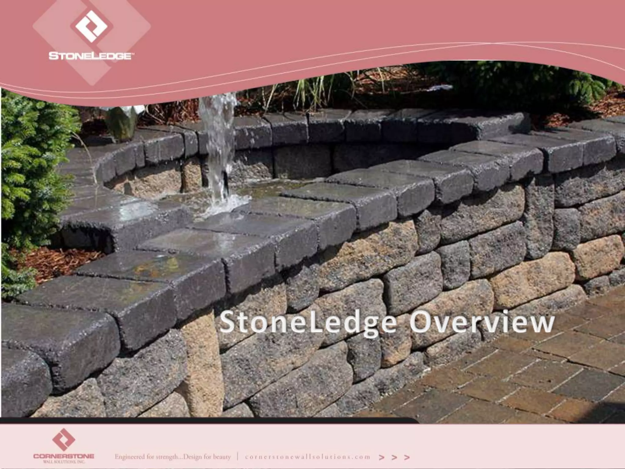 StoneLedge 6" Retaining Wall | PPTX