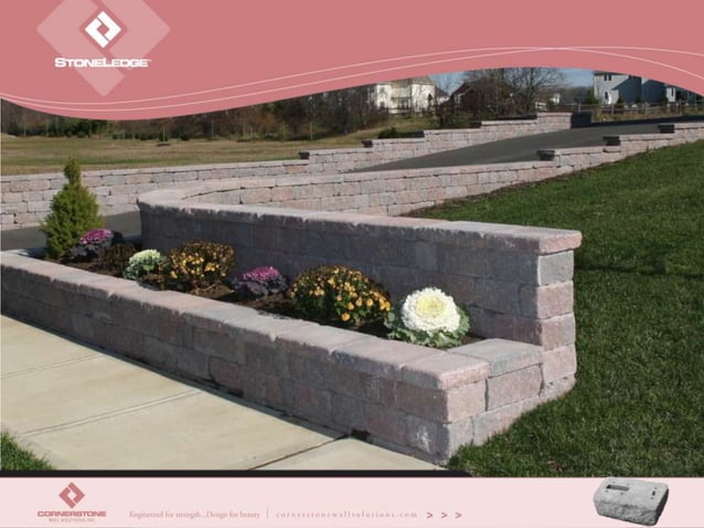 StoneLedge 6" Retaining Wall | PPTX