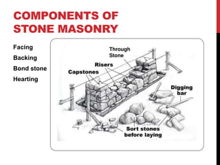 Stone masonary | PPTX