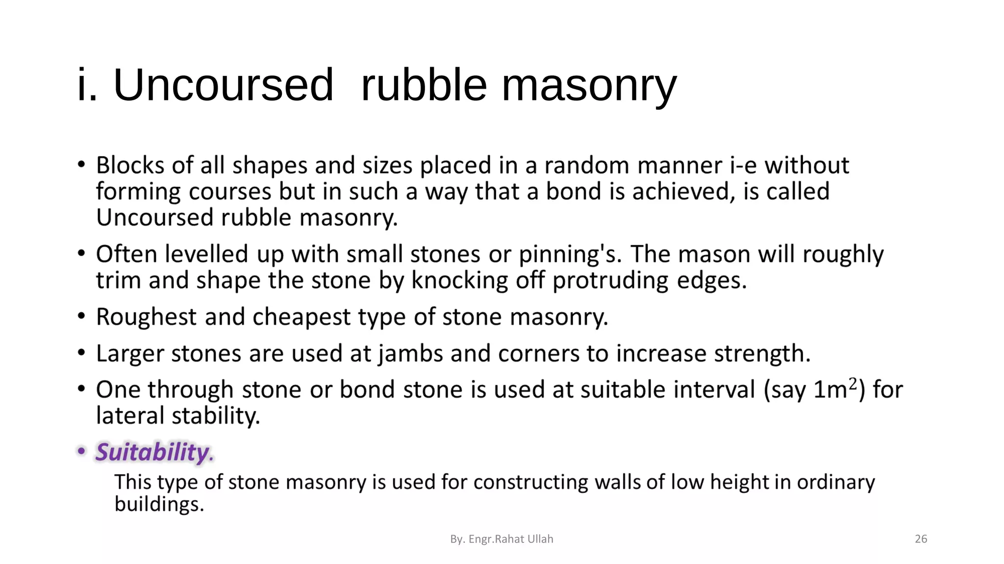 Stone masonry | PPT
