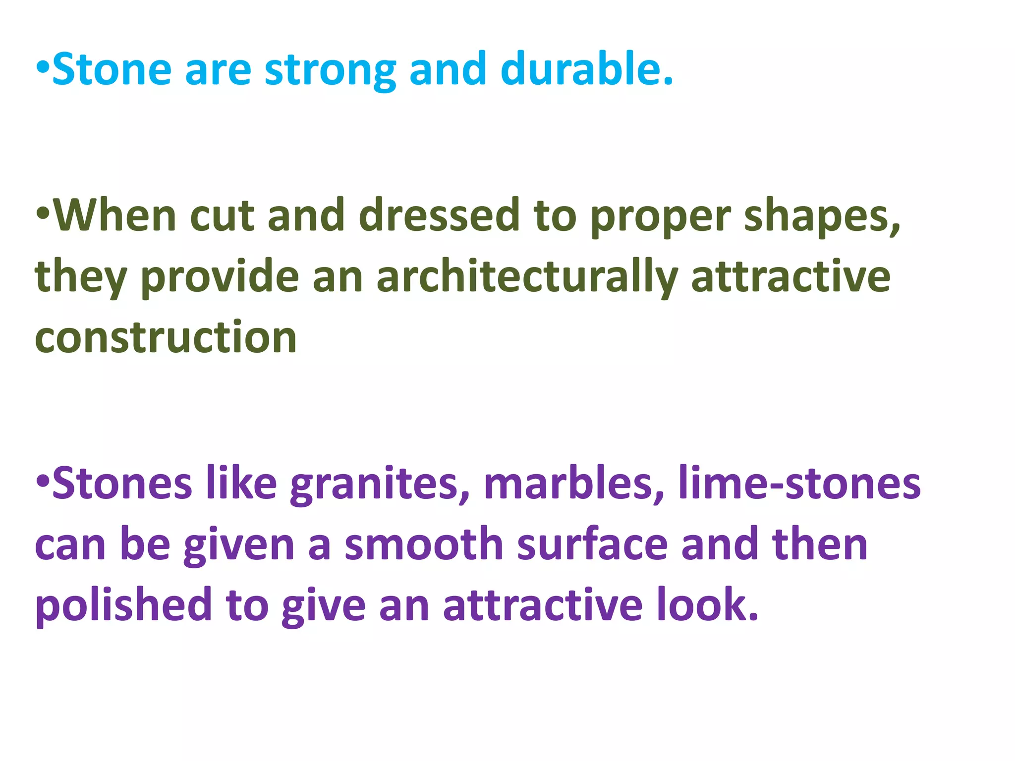 Stone masonry Principles & Significance | PPTX