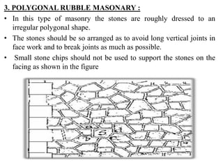 Stone Masonry and its types used in construction | PDF