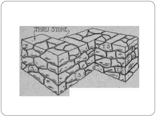 Stone Masonry BUILDING CONSTRUCTION | PPTX