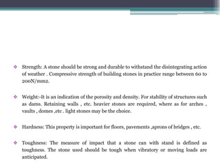 Stone masonry ppt | PDF