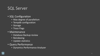 Maximize Dynamics AX System Performance with a Health Check | PPTX | Operating Systems ...