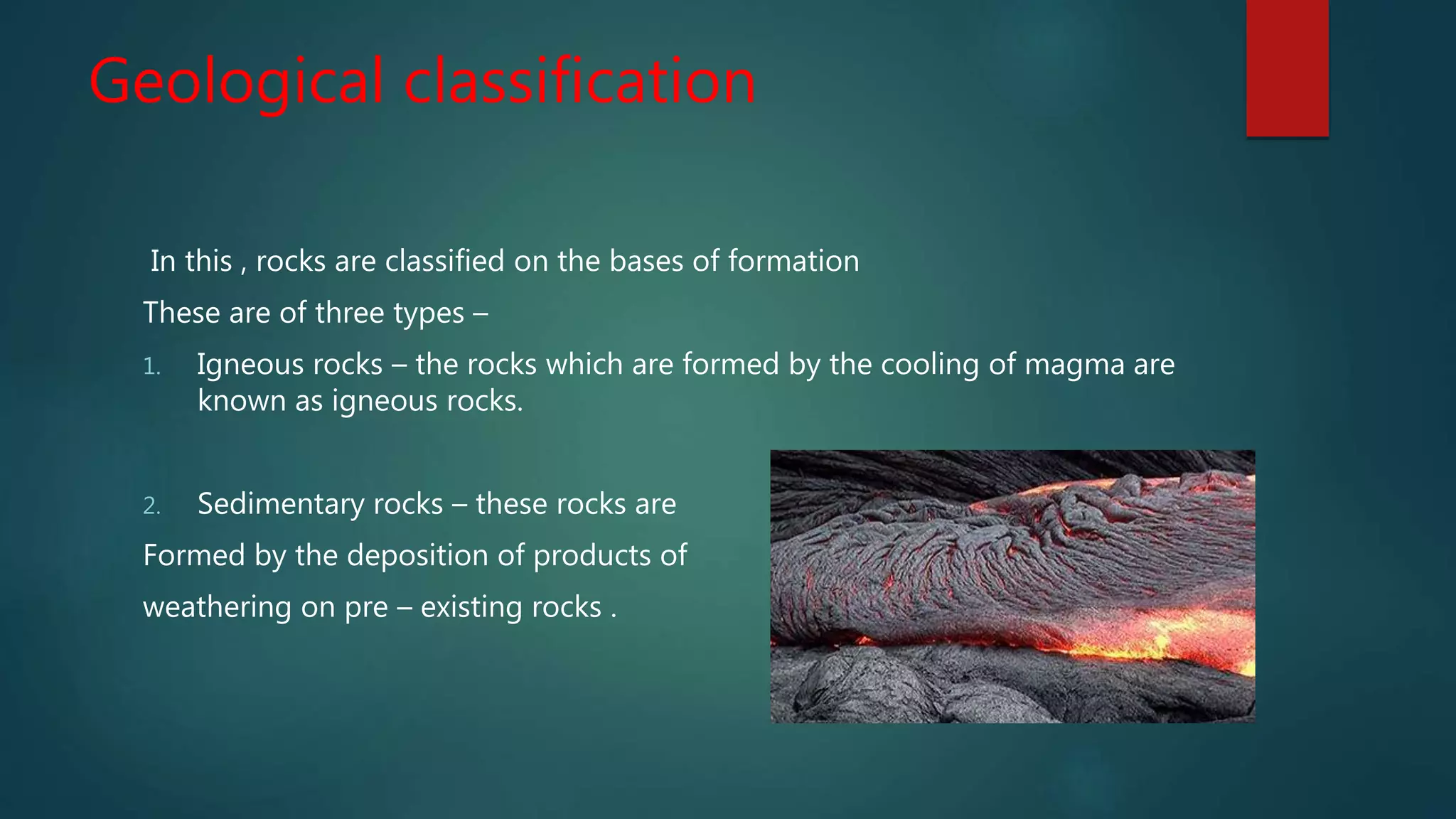 Stones and classifications of stones | PPTX