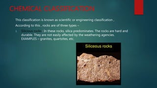 Stones and classifications of stones | PPTX