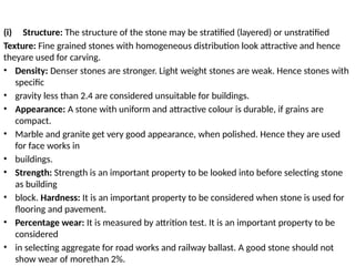 UNDERSTANDING OF STONES AND THEIR NATURE | PPT
