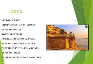 STONES AND ITS TYPES (1 its helpful.pptx