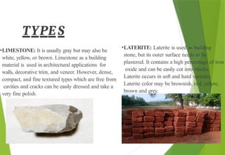 STONES AND ITS TYPES (1 its helpful.pptx
