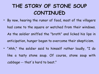 Stone Soup | PPT